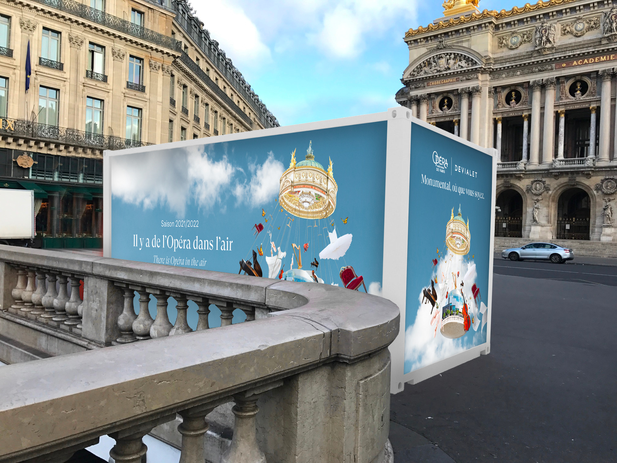 Une cabine immersive sur la place de l’Opéra - ResMusicaResMusica