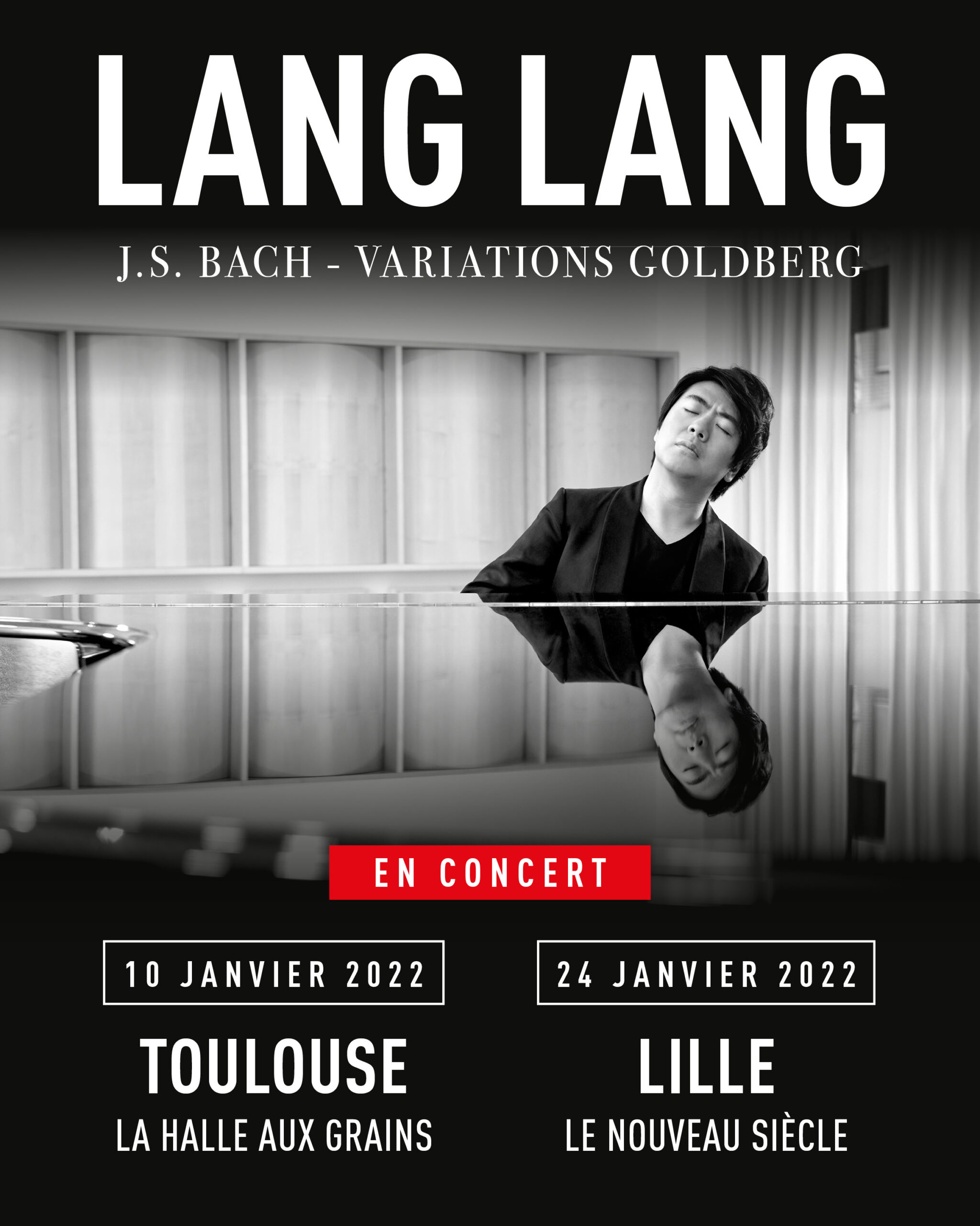 Variations Goldberg : Lang Lang en concert en janvier à Toulouse et ...